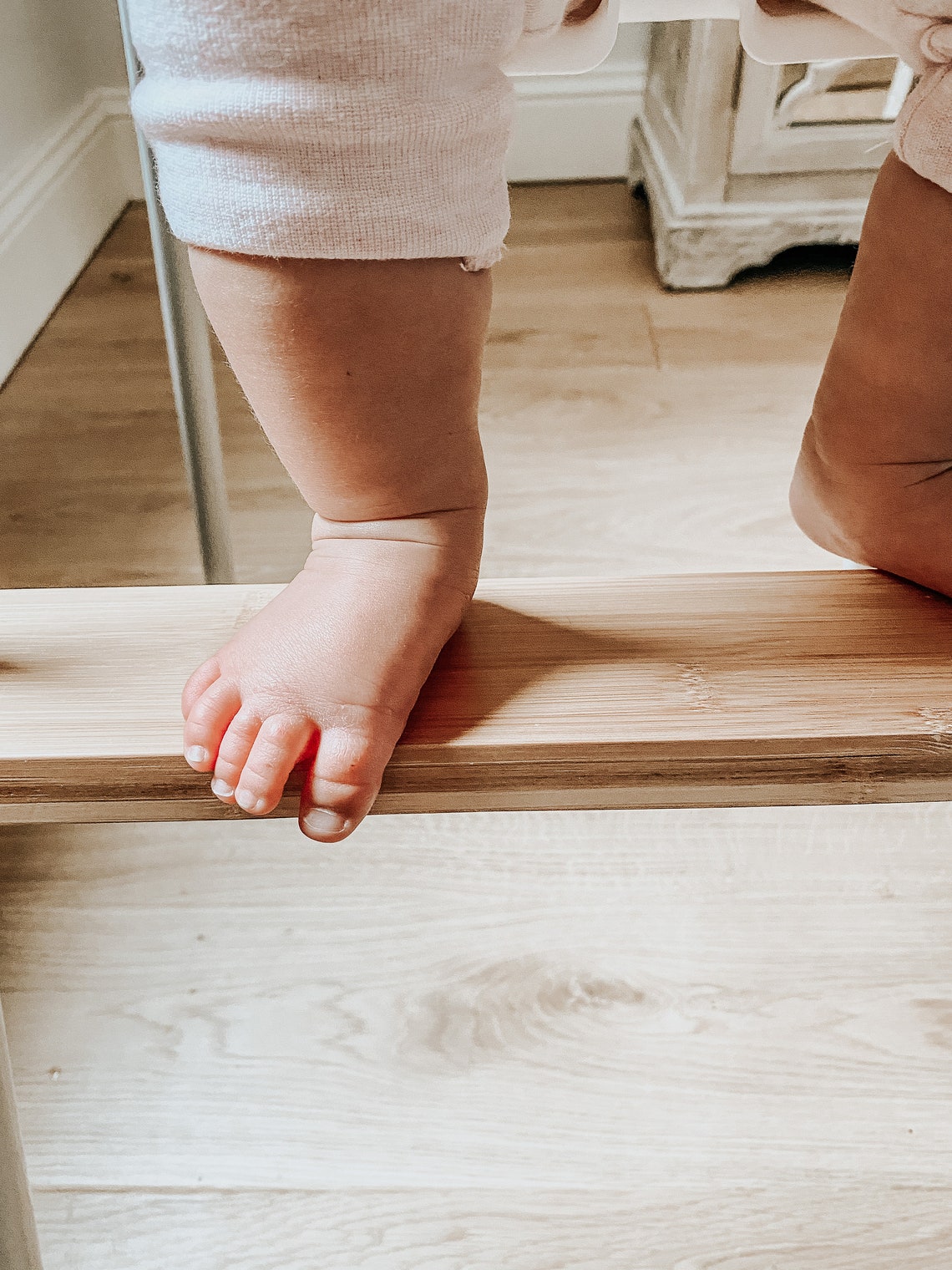 Adjustable Bamboo Footrest for Ikea Antilop High Chair | Etsy