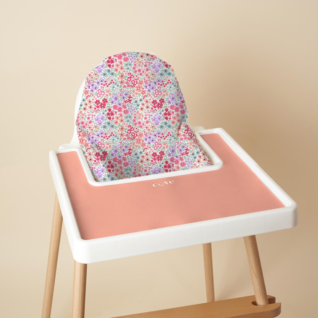 Wipeable Cushion for IKEA Antilop Highchair - Pink Blossom - Etsy