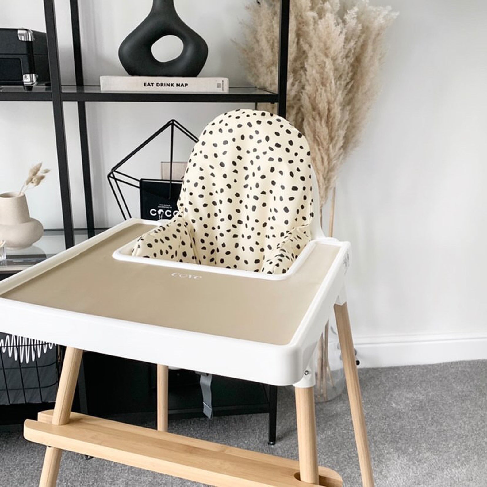 Wipeable Cushion for the Antilop IKEA Highchair Cream - Etsy Canada