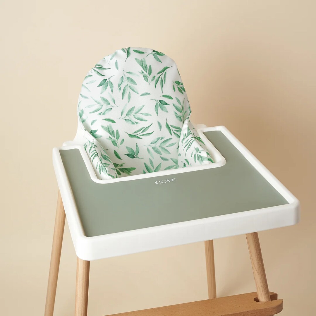 Wipeable Cushion for Antilop IKEA Highchair - Sage Leaf - Etsy
