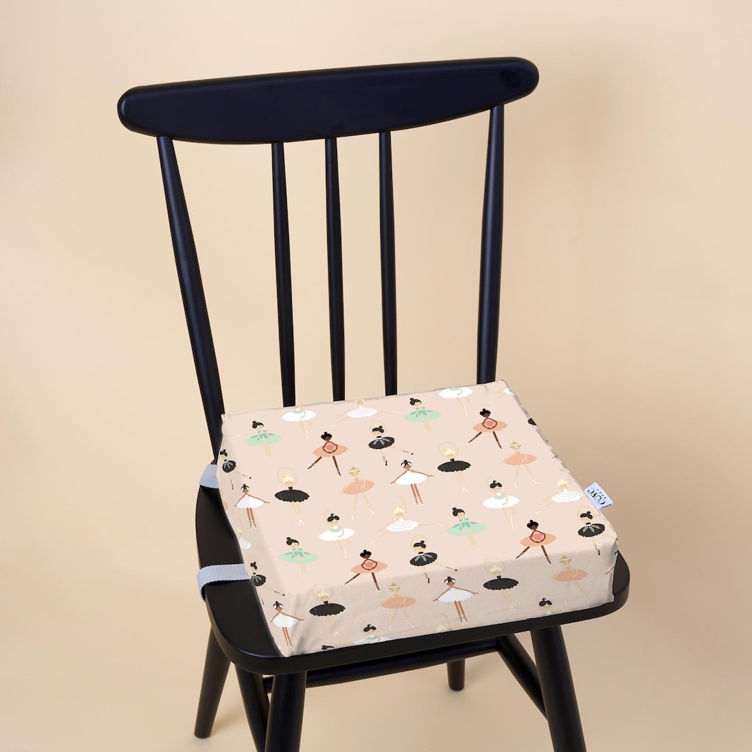 Wipeable Booster Seat Pad - Ballerina Print - Etsy