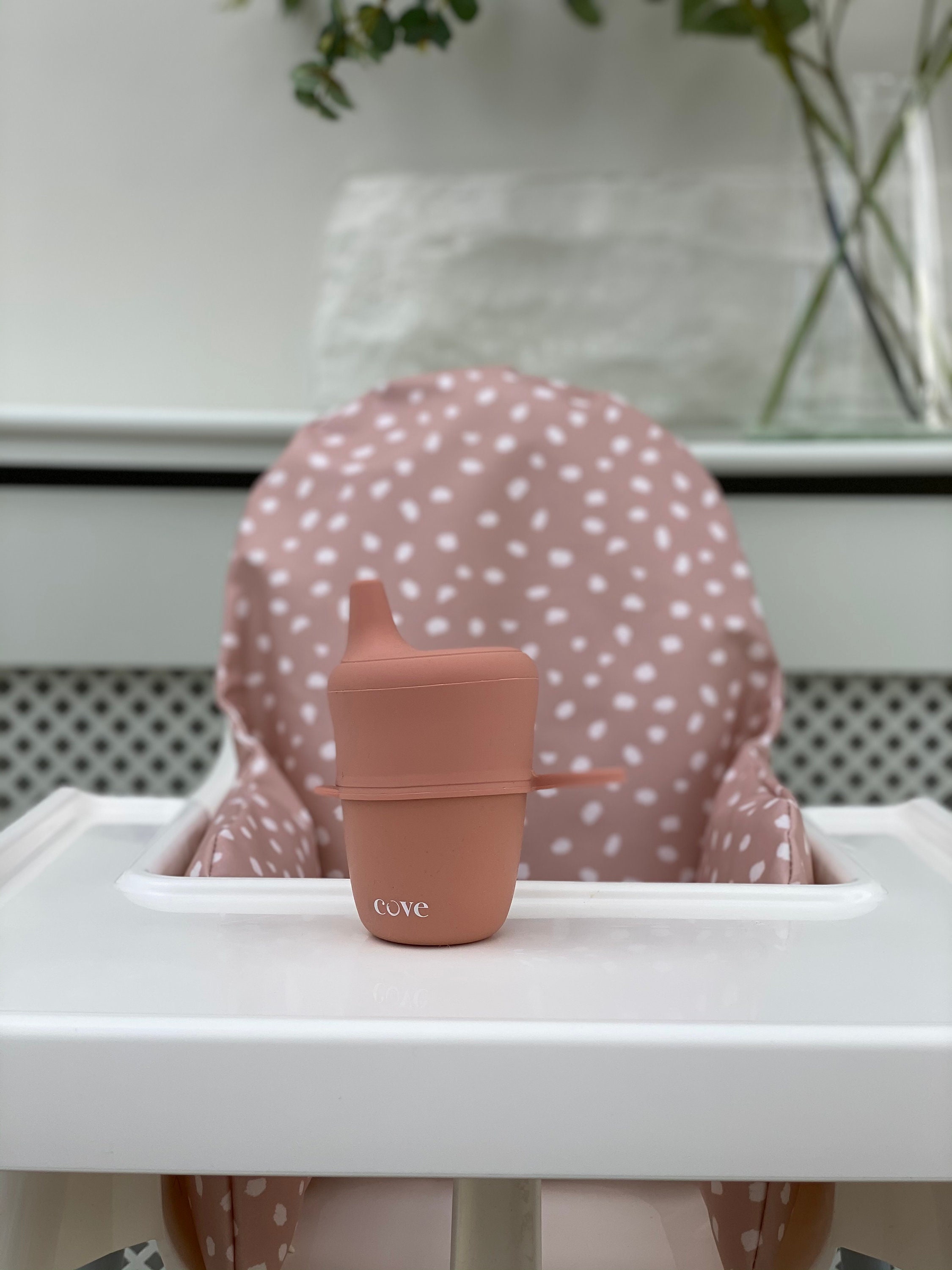 Wipeable Cushion the Antilop IKEA Highchair Pink Champagne | Etsy