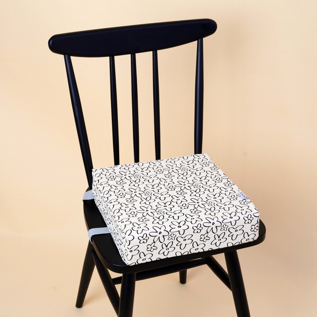 Wipeable Booster Seat Pad - Blushing Daisy - Etsy