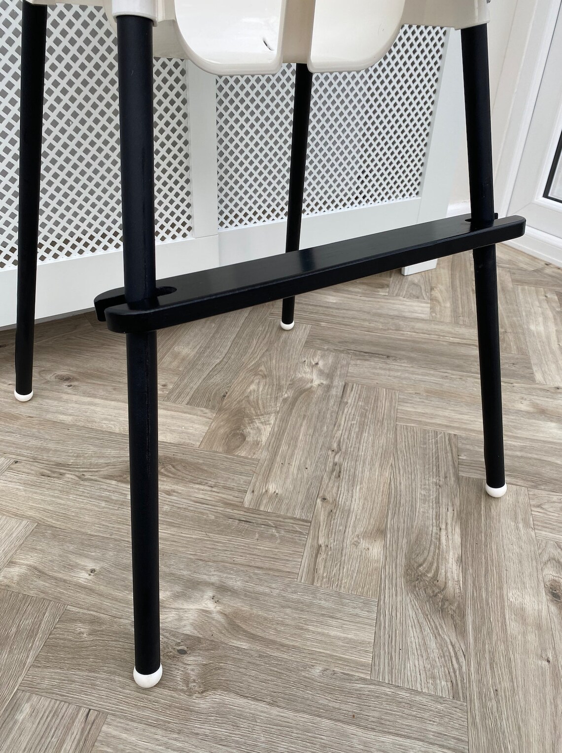 Adjustable Black Bamboo Footrest for Ikea Antilop High Chair - Etsy