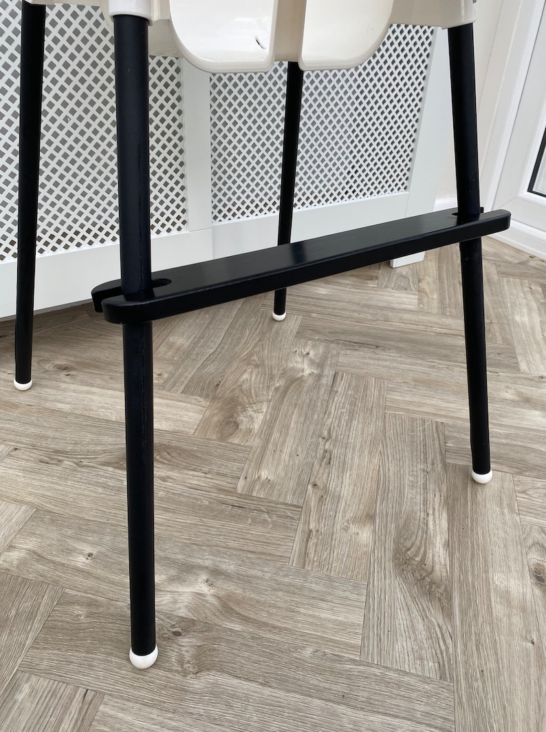 Adjustable Black Bamboo Footrest for Ikea Antilop High Chair - Etsy