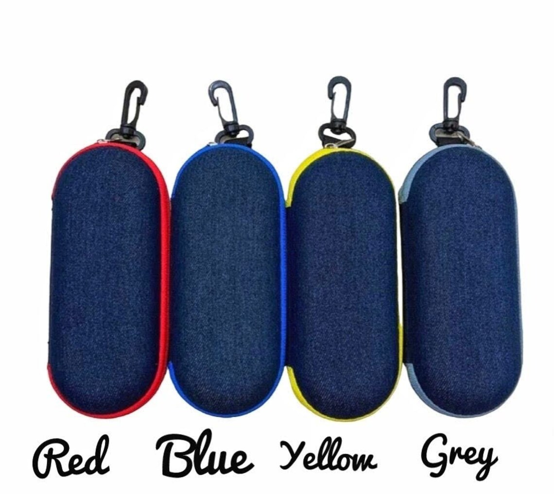 Portable Zip Eye Glasses Case Protector Reading Glass Case Sunglasses ...