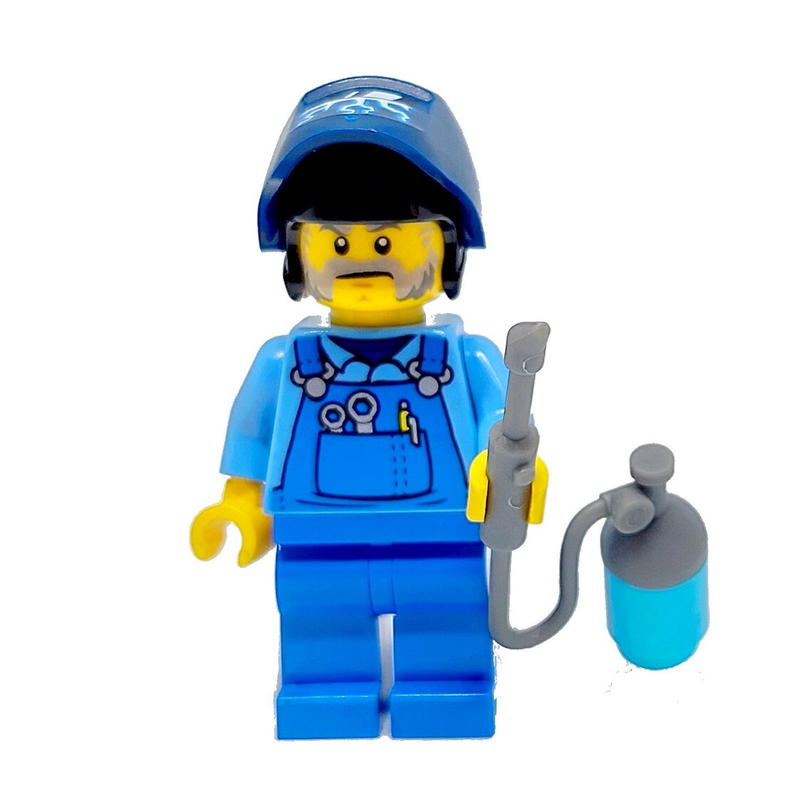 LEGO City Male Welder Man Car Mechanic Garage Repair | Etsy