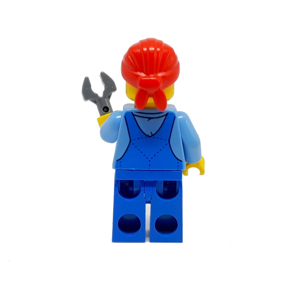 LEGO City Car Mechanic Grandpa Repair Man With Bandana & | Etsy