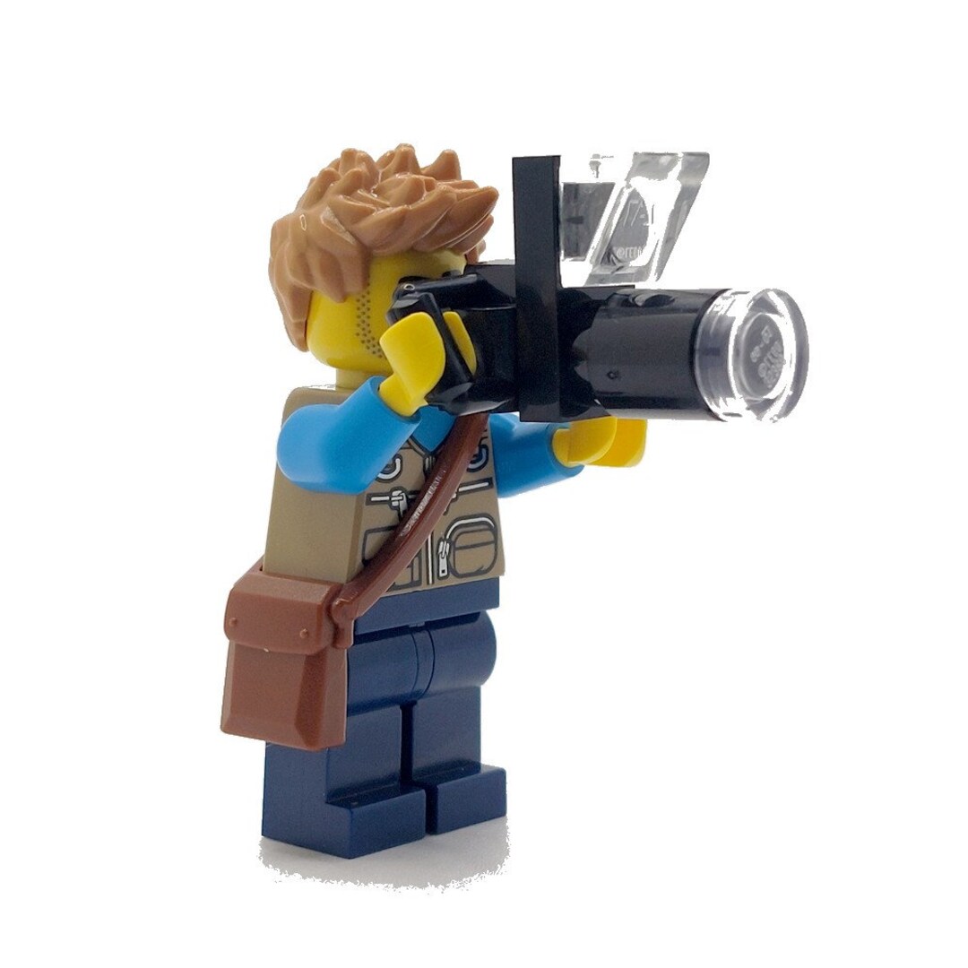 LEGO® City Outdoor Photographer Male Minifigure & Zoom Camera - Etsy ...