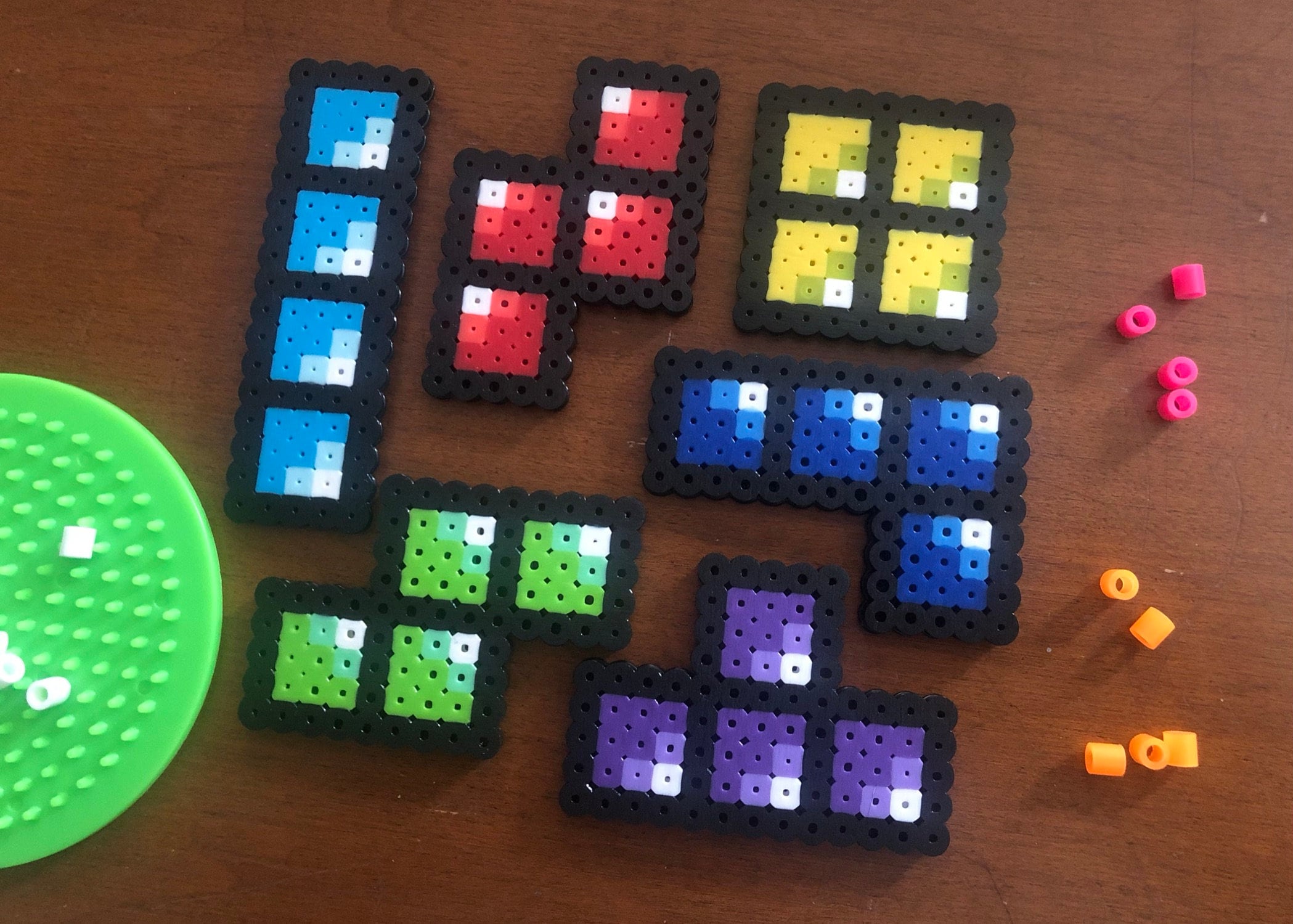 8-bit Pixel Tetris | Fun for Frames, Magnets, Decorations, Celebrations ...