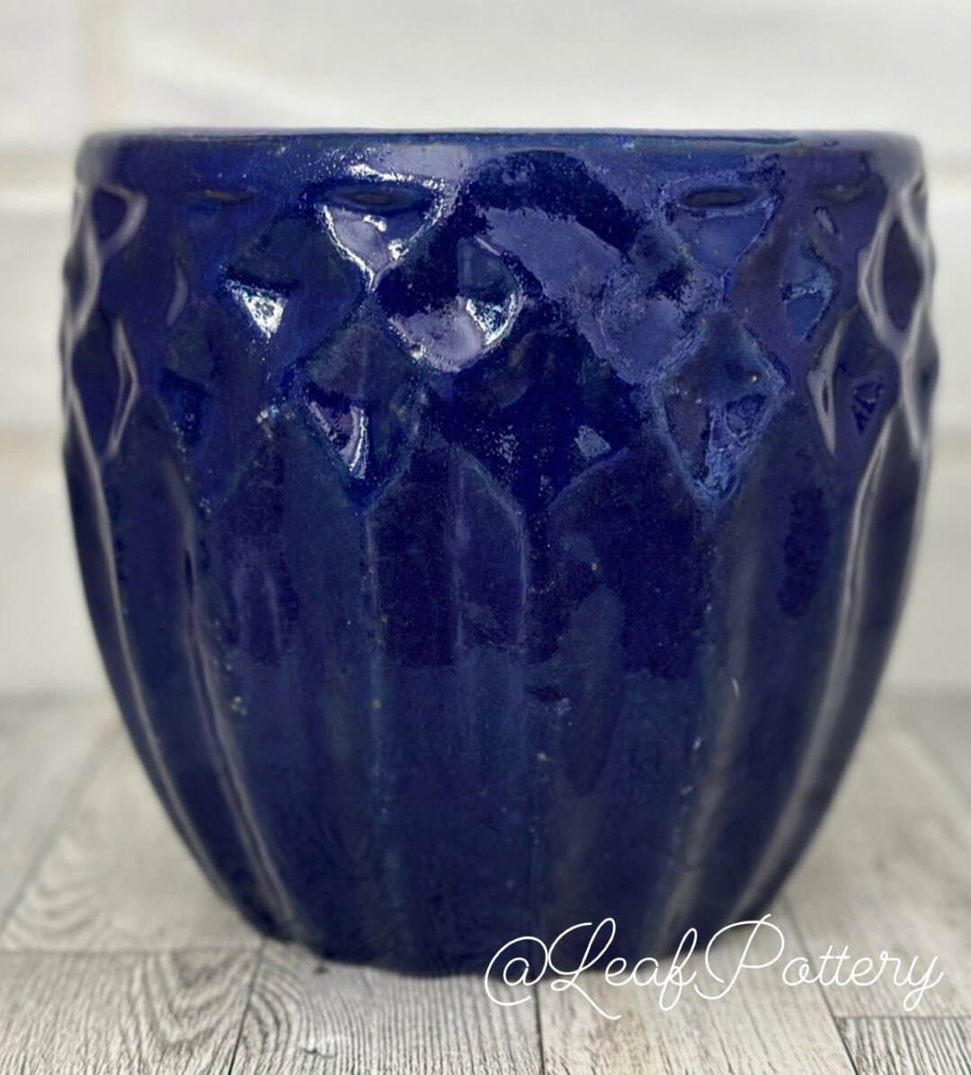 Royalin Blue Ceramic Planter Pot/planters and Pots/gift for Her/gift ...