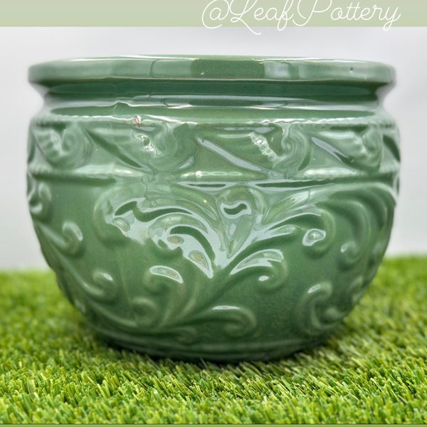 Emerald Green Pot - Etsy