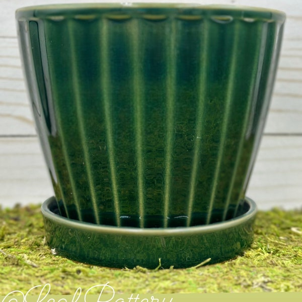 Emerald Green Pot - Etsy