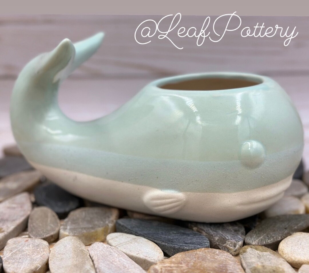 Mr. Willie Whale Ceramic Planter Pot - Etsy