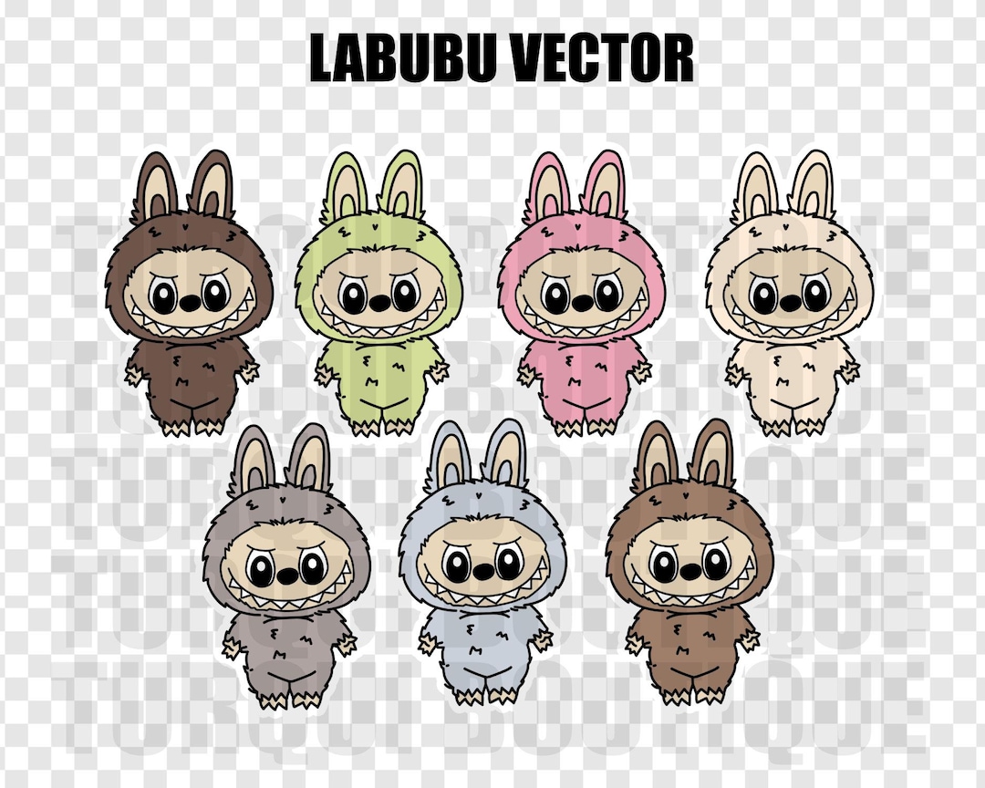 LABUBU Svg/png/ai, Vector Digital File for Cricut, File Para Camisetas ...