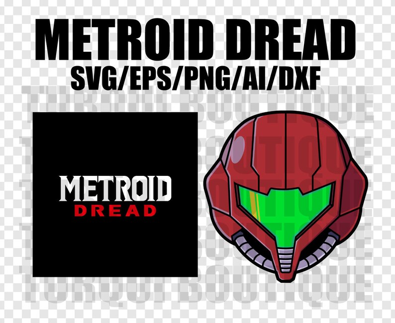 Samus Aran / Metroid Dread Logo Vector SVG/PNG/AI Vector - Etsy Hong Kong