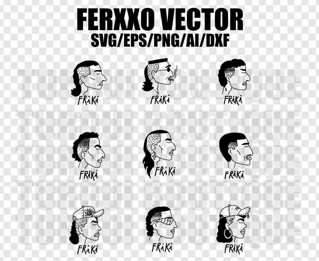 Ferxxo Friki Vector SVG/PNG/AI, Vector Digital File for Cricut, Design ...