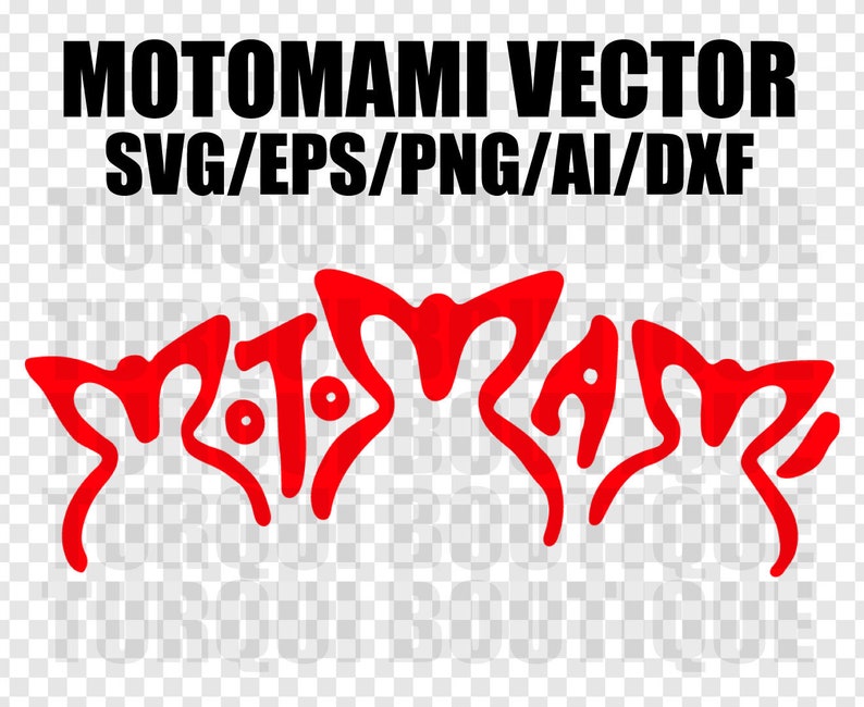 Rosalia Motomami Logo Vector Svgpngai Vector Digital File Etsy
