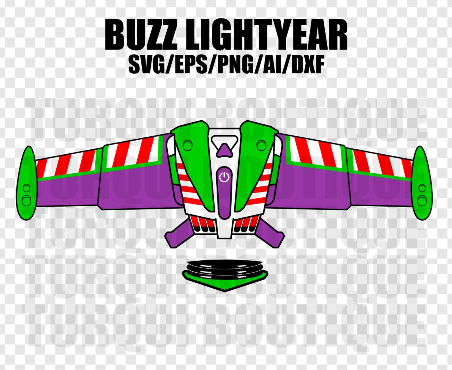 Buzz Lightyear SVG/PNG/AI Vector Digital File for Cricut - Etsy