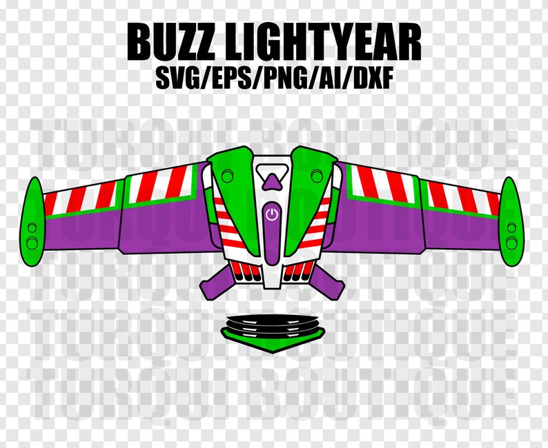 Buzz Lightyear SVG/PNG/AI Vector Digital File for Cricut - Etsy