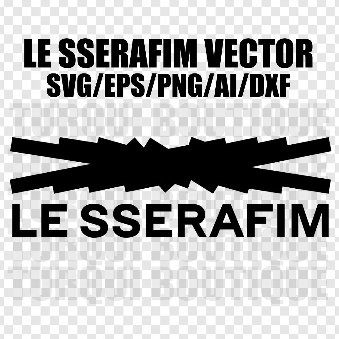 Le Sserafim Svg Eps Png Kpop Vector Files For Cricut And Etsy New The Best Porn Website