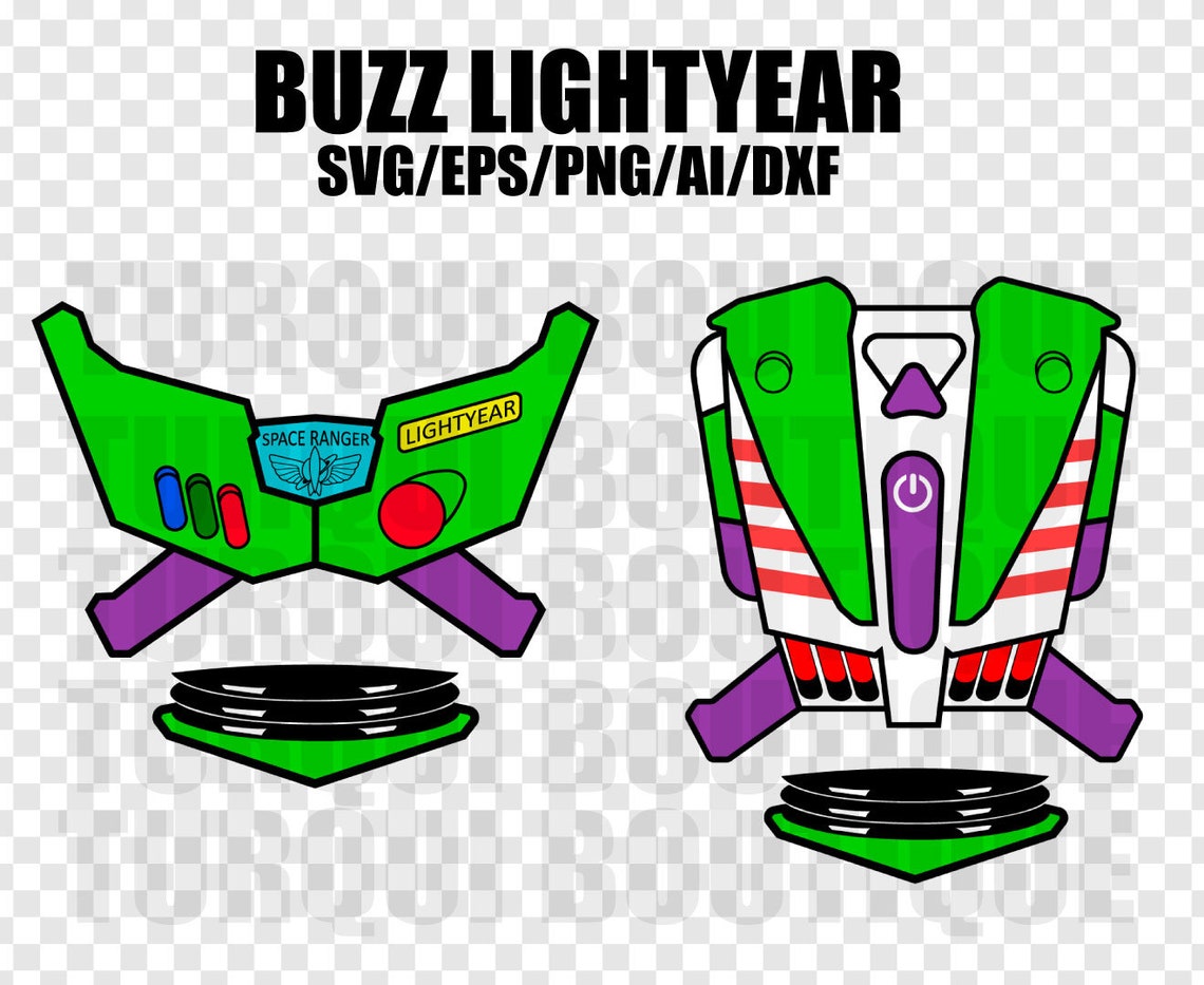 Buzz Lightyear SVG/PNG/AI Vector Digital File for Cricut - Etsy México