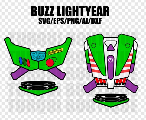 Buzz Lightyear SVG/PNG/AI Vector Digital File for Cricut - Etsy