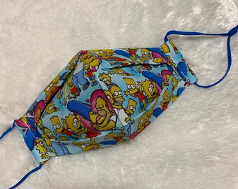 The Simpsons Mask - Etsy