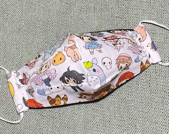 Studio Ghibli Face Mask - Etsy
