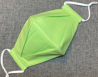 Lime Green Face Mask | Etsy