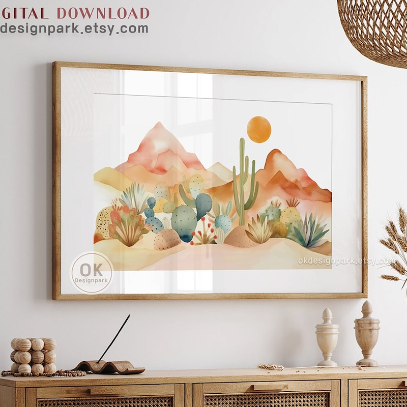 Desert Wall Art - Etsy