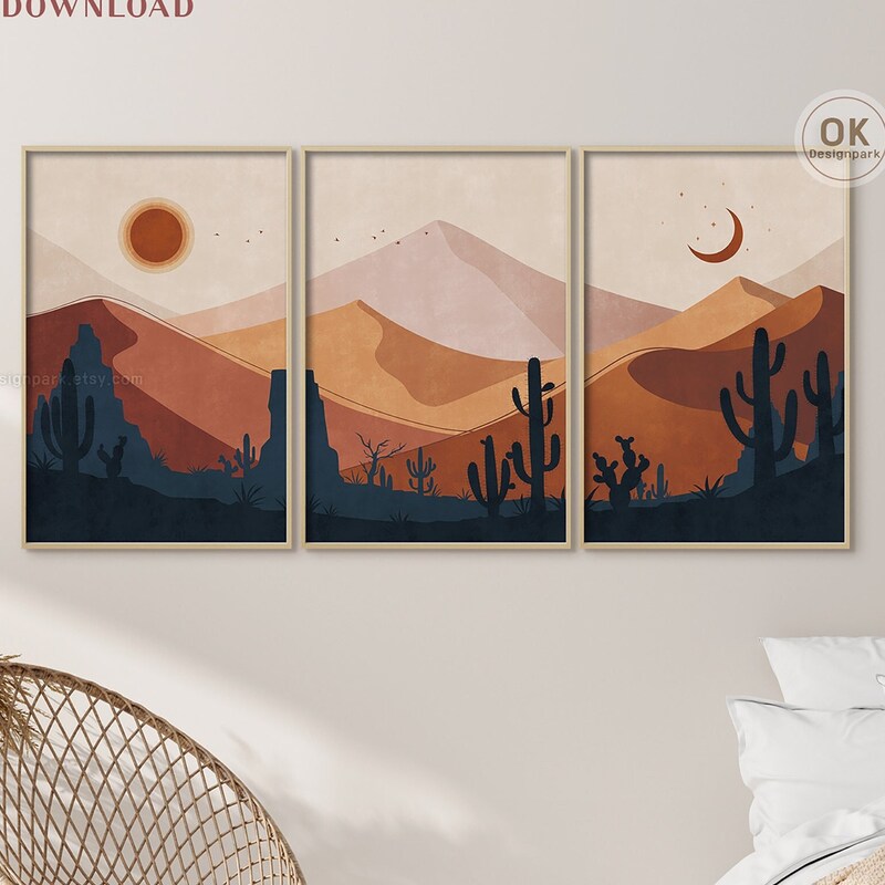 Desert Wall Art - Etsy