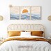 Boho Sun Art Print, Yellow Sun Poster, Sunrise Wall Art, Sun Nursery ...
