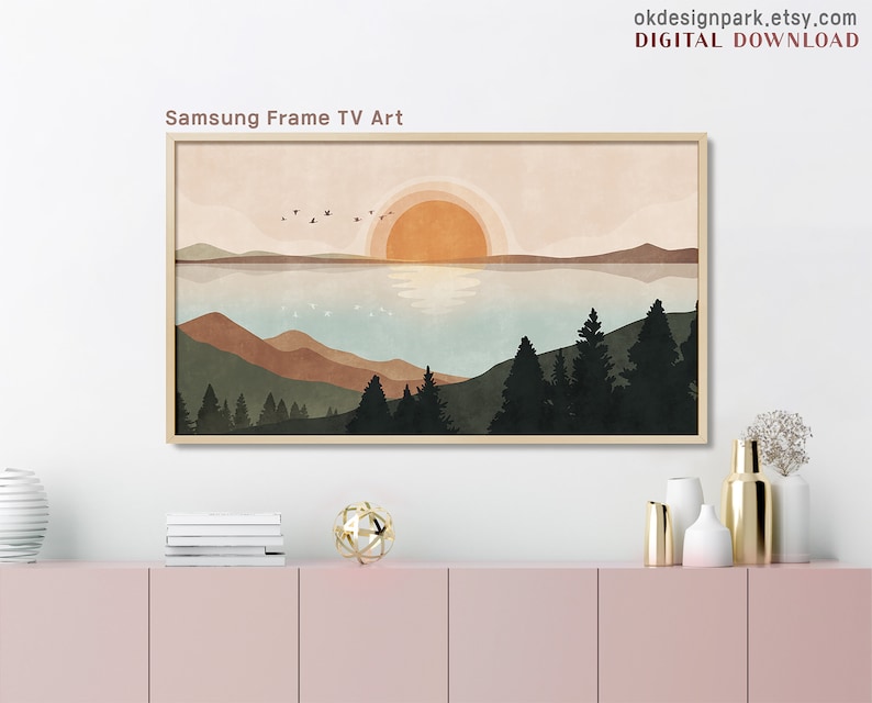 Modern Abstract 4k Art for Frame TV Samsung Frame TV Art - Etsy