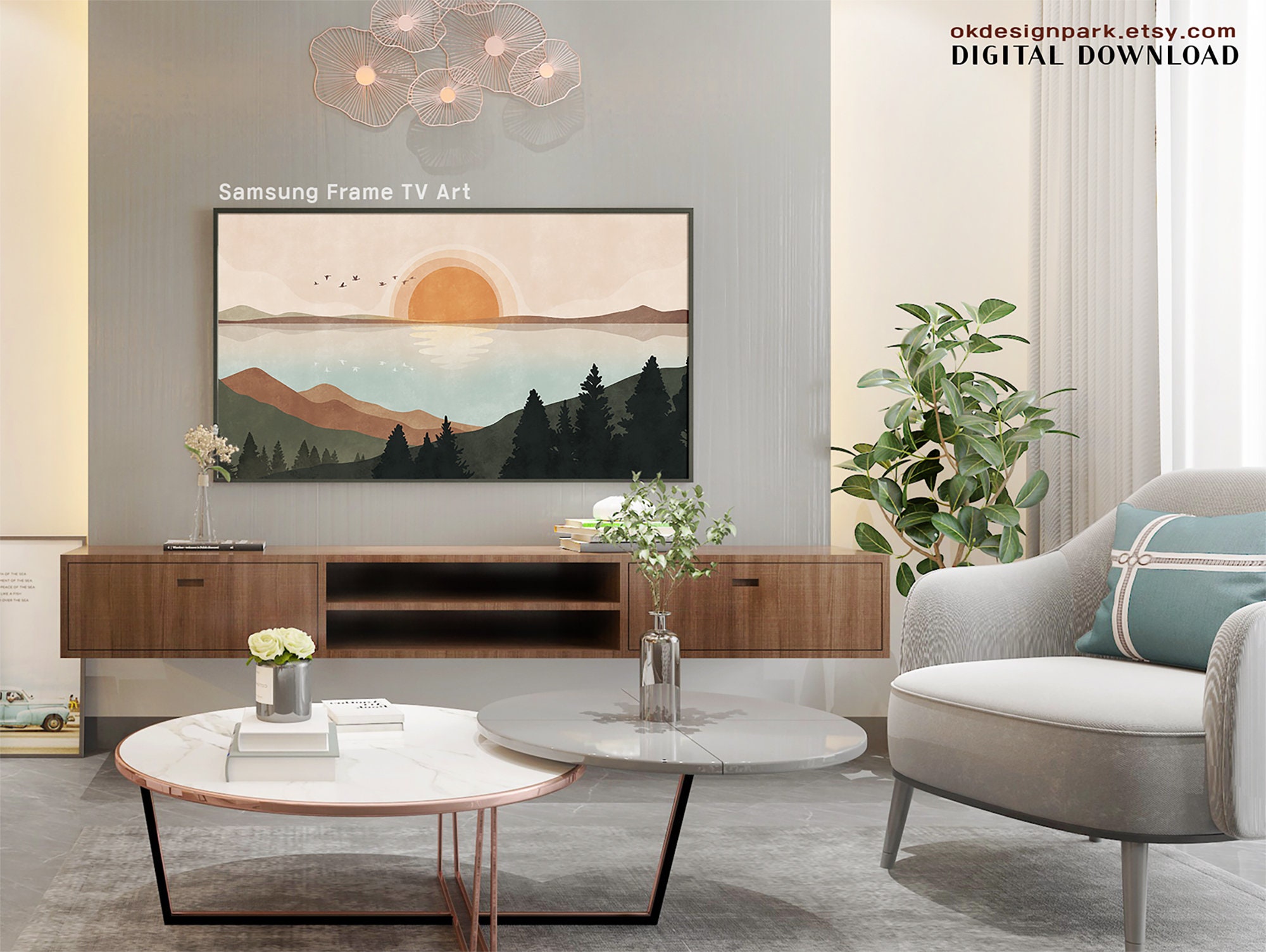 Modern Abstract 4k Art for Frame TV Samsung Frame TV Art - Etsy