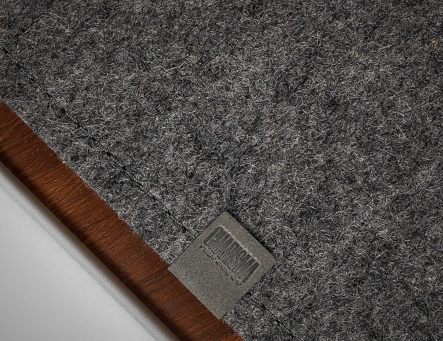 Felt Mouse Pad100% Merino Wool FeltNatural CorkDark | Etsy