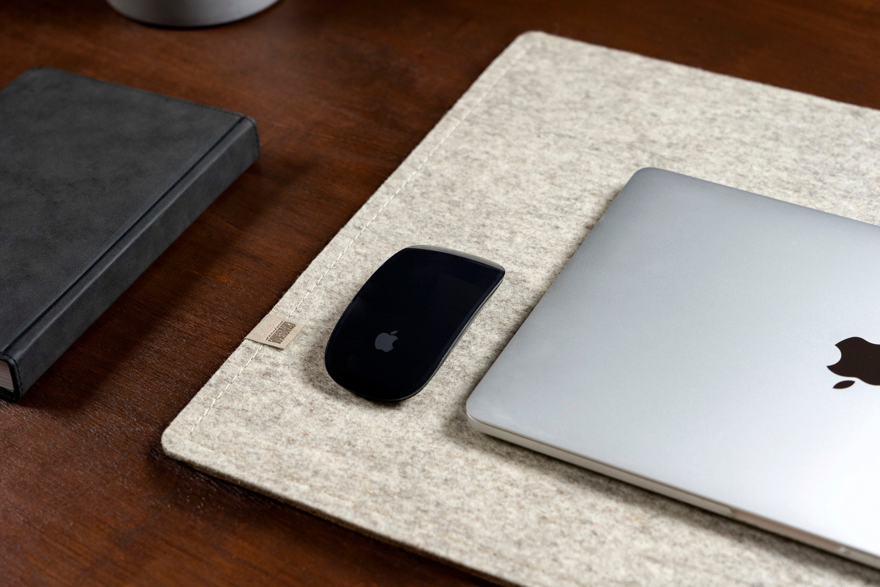 Large Desk Mat,100% Merino Wool Felt,cork,antracite,desk Pad,home ...