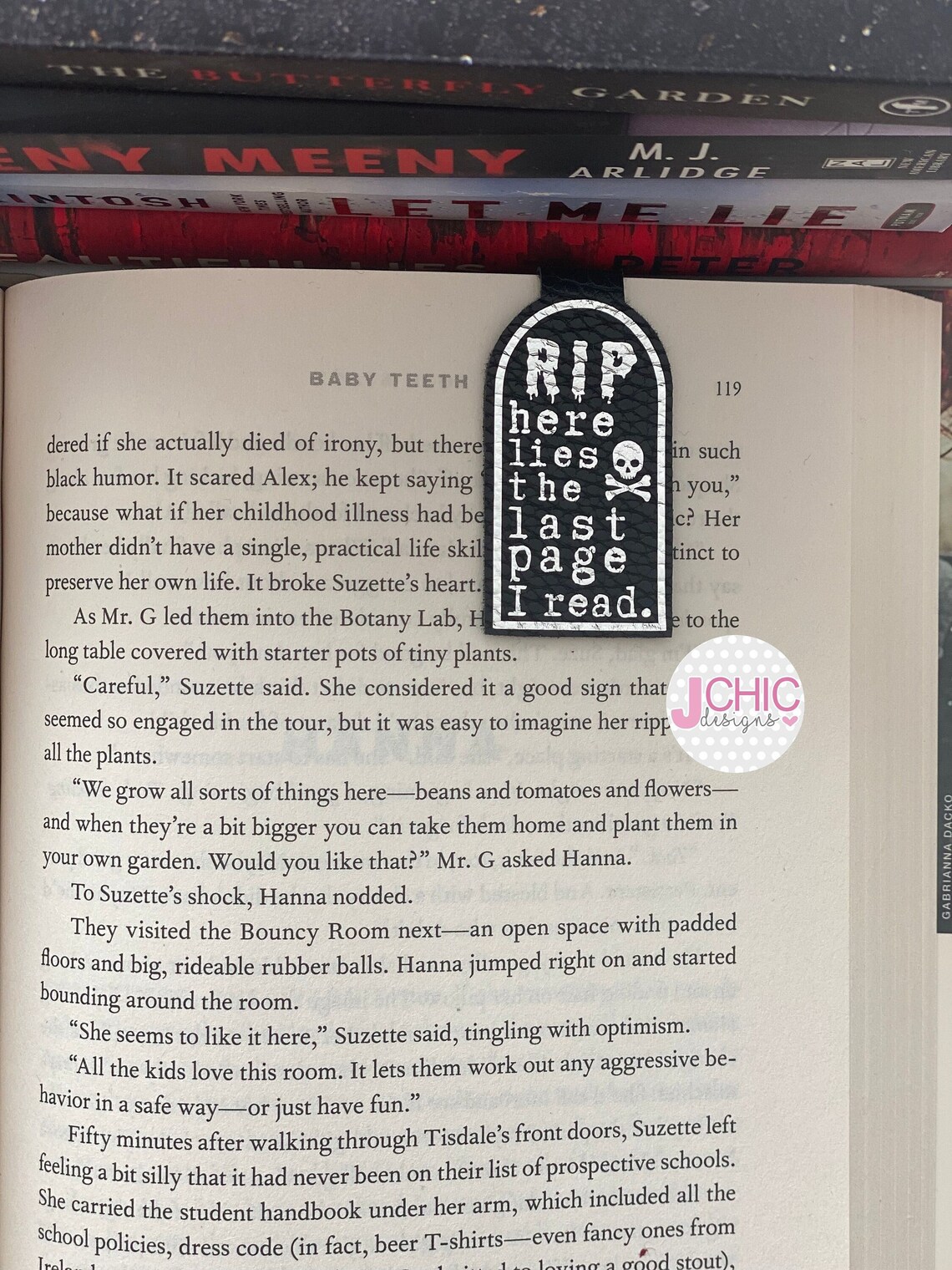 Tombstone Magnetic Bookmark RIP Here Lies the Last Page I - Etsy