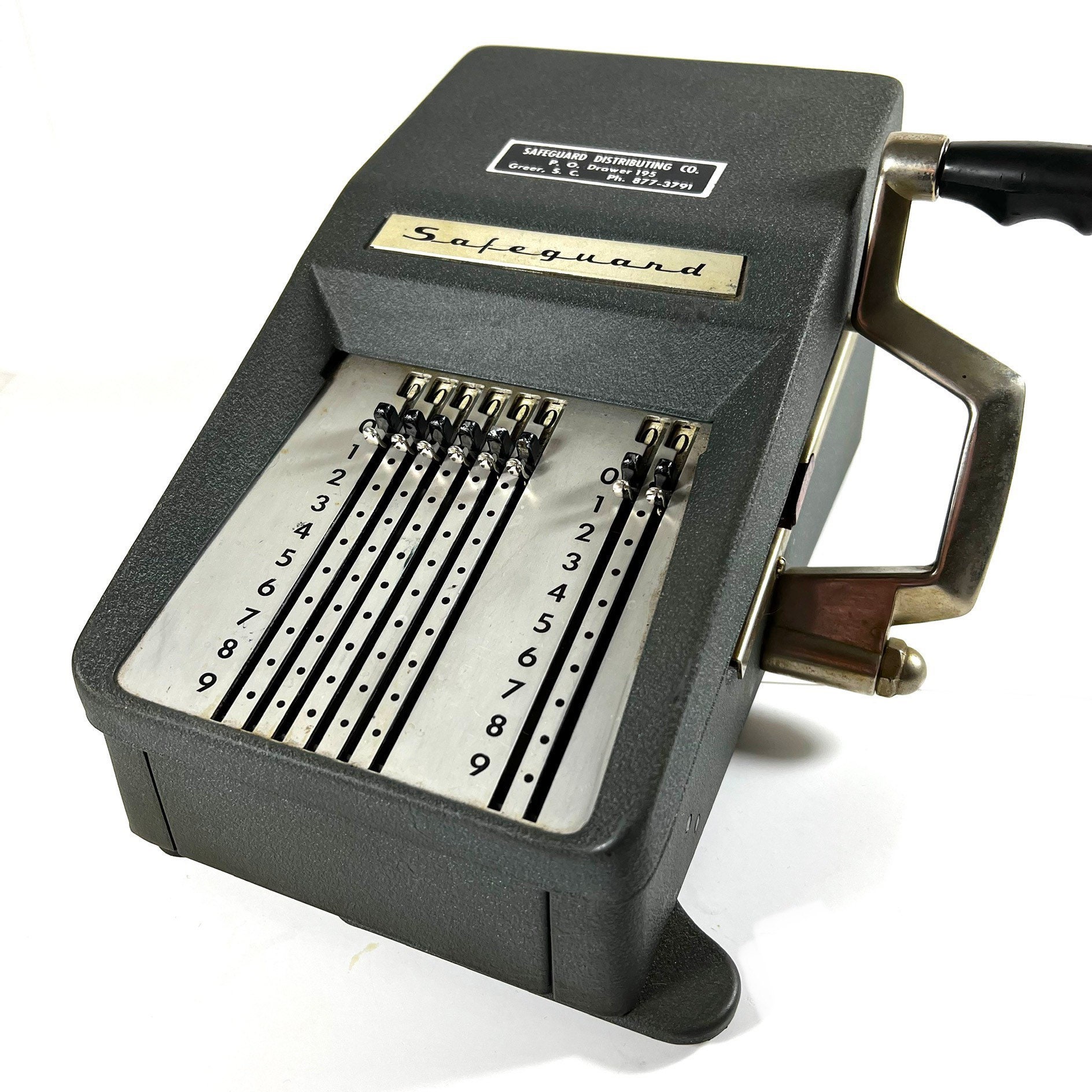 Safeguard Check Writing System Vintage 1950s Complete Working Order ...