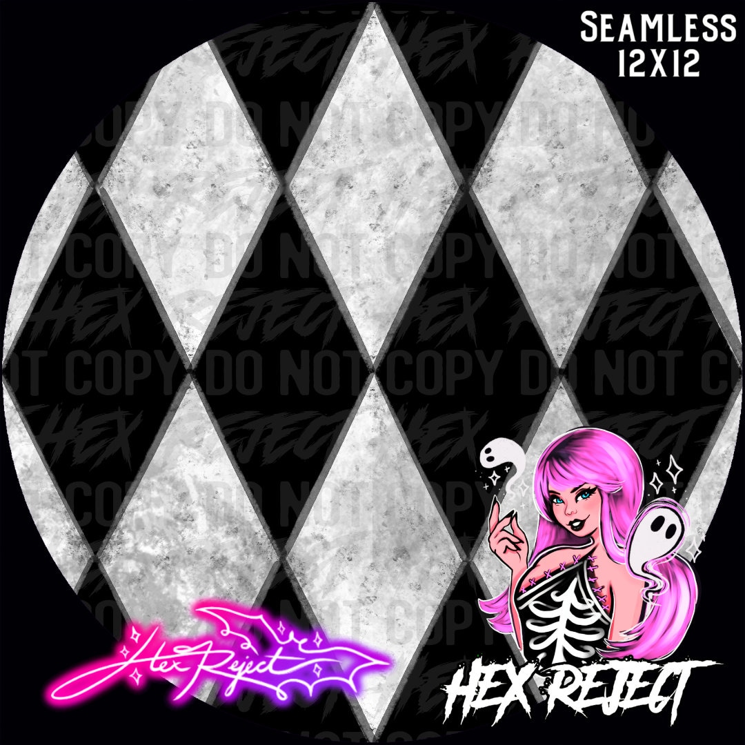 Carnival Diamond Checkered || Seamless File || Digital Design ...