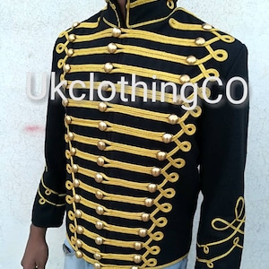 Military Uniform Hussar Jacket,napoleonic Uniforms-napoleonic British ...