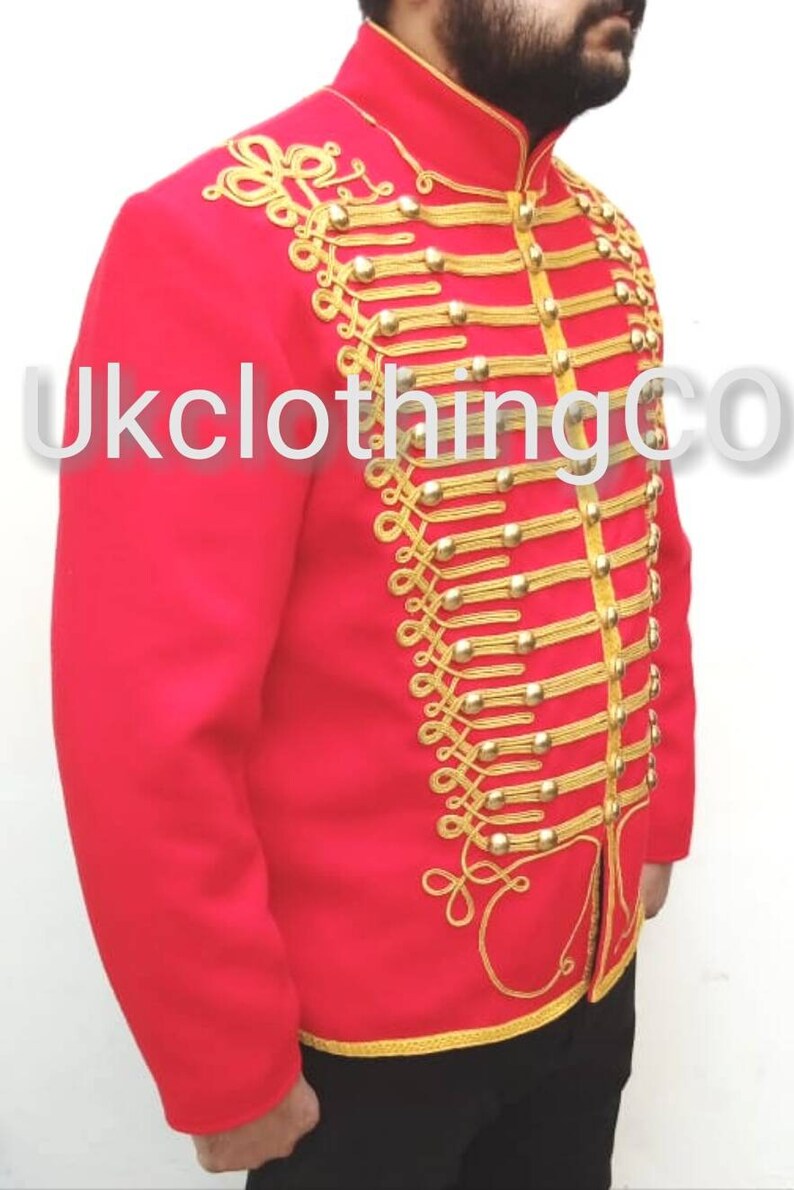 New Napoleonic Hussar Uniform Miltary Style Tunic Pelisse - Etsy