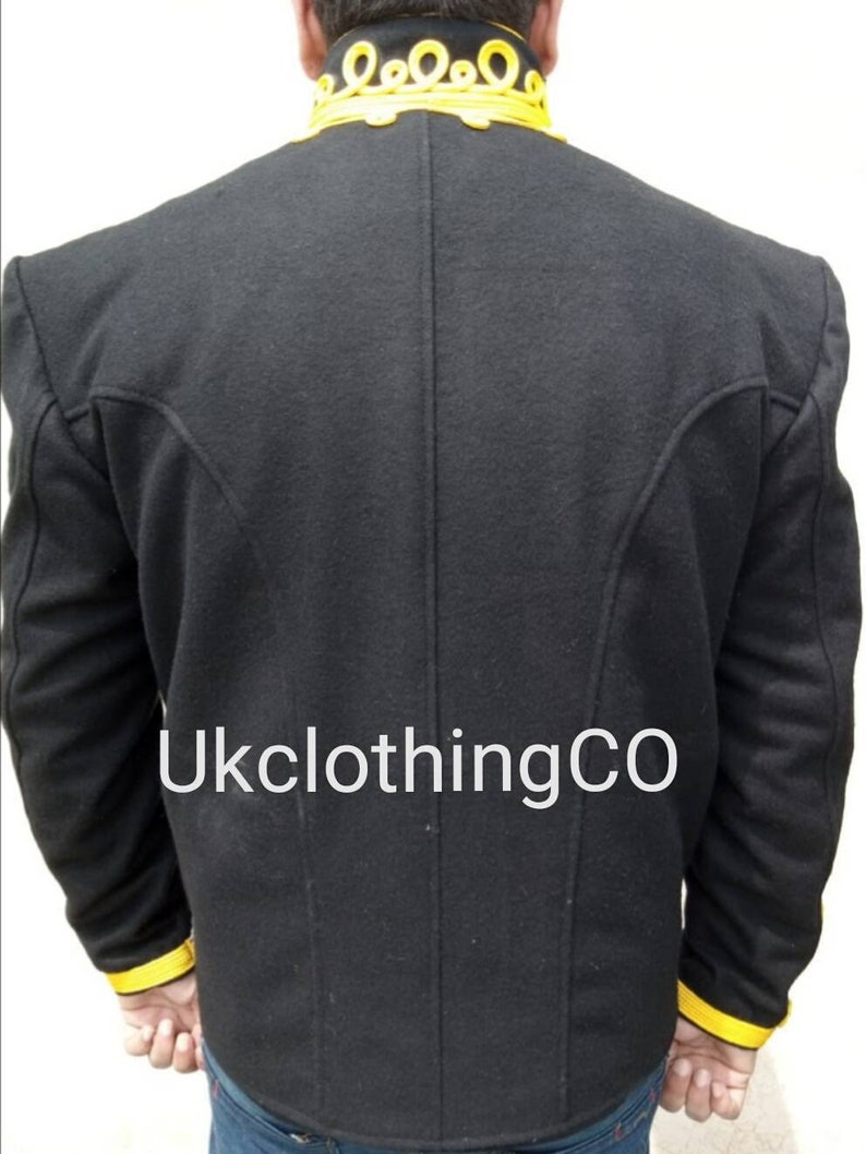 British Army Officer Tunic Braid Jacket,british War Jacket,man's ...