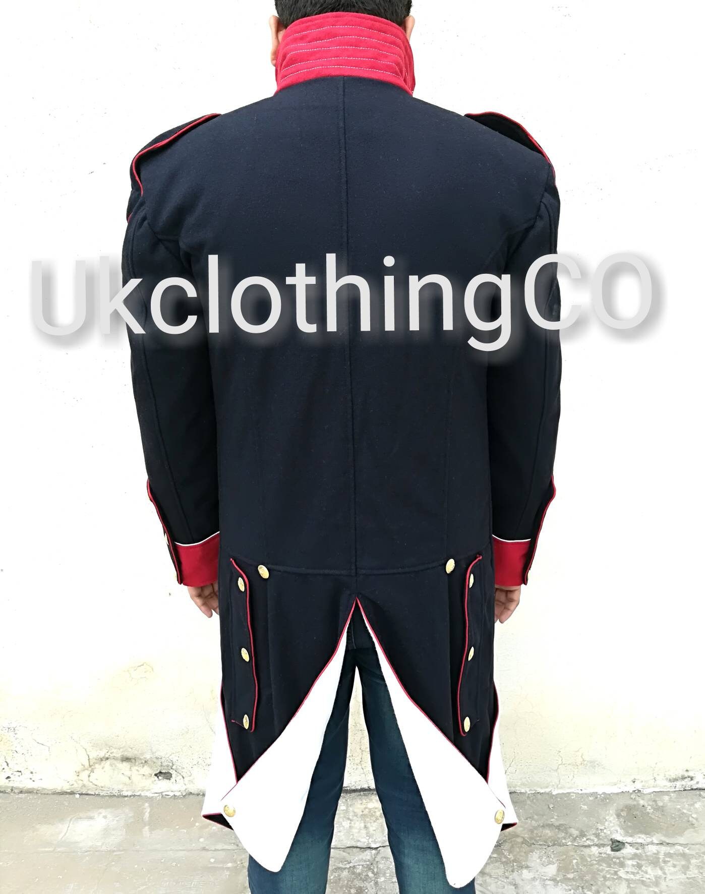 Single Breasted Coats , British War Jacket, Civil War Jacket, British ...