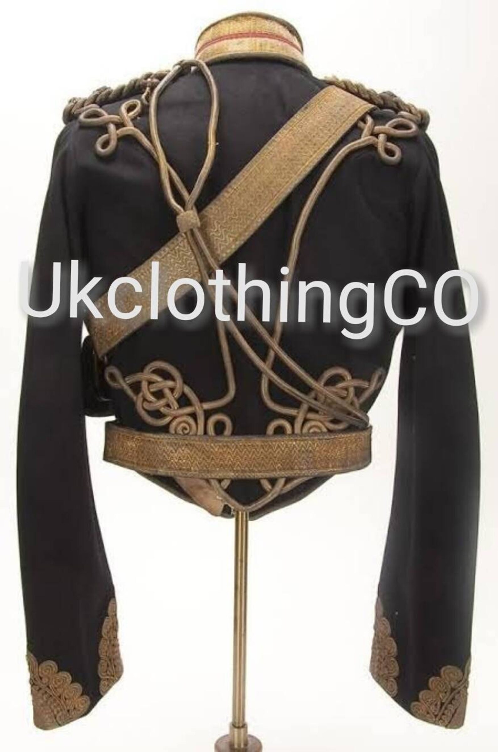 New Napoleonic Hussar Uniform Miltary Style Tunic Pelisse Jimmi Hendrix ...