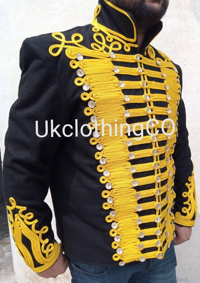 British Army Officer Tunic Braid Jacket,british War Jacket,man's ...