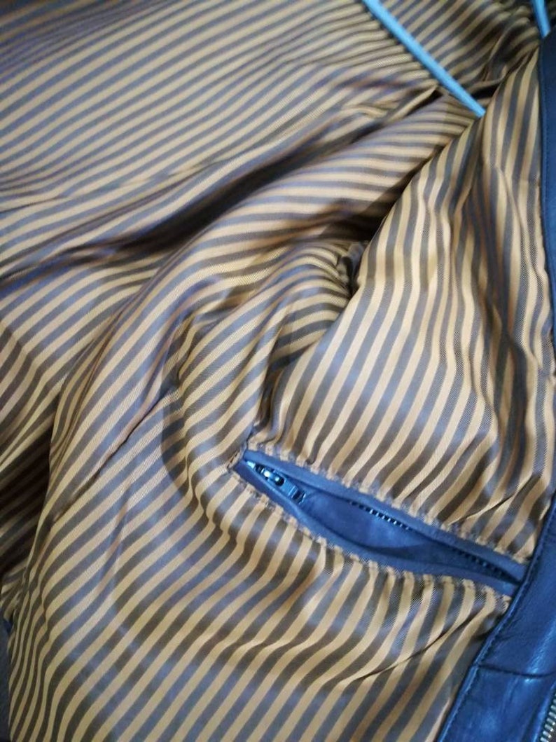 Men Real Vintage Cafe Racer New Brown Handmade Genuine Leather - Etsy