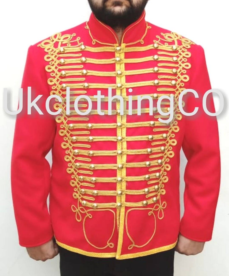 New Napoleonic Hussar Uniform Miltary Style Tunic Pelisse - Etsy