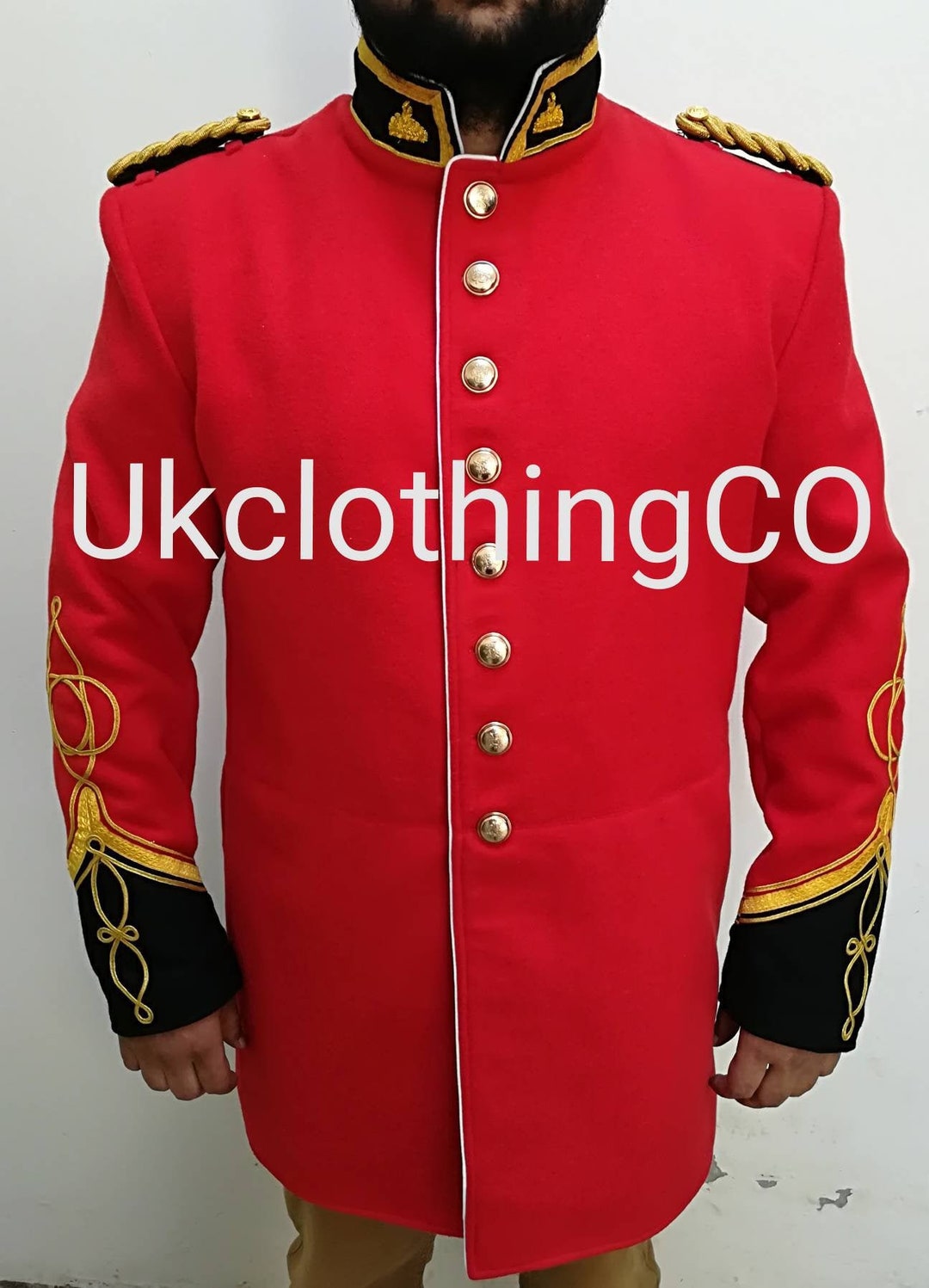 Classic British Army Tunic British War Jacket Civil War - Etsy Australia