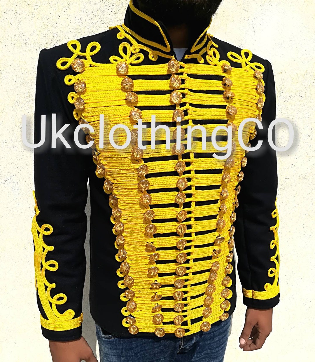 Heavy Braided Jacket Steampunk Jacket Braid Jacketinspired - Etsy